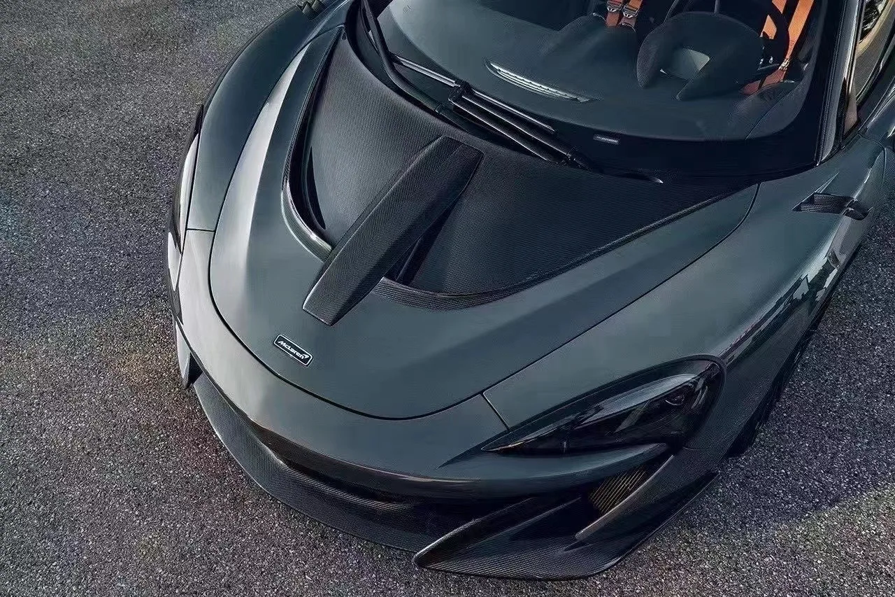 Upgrade Dry Carbon Fiber Front Bumper for McLaren 540C 570S 570GT 600LT ...