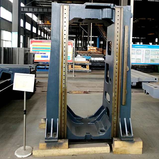 Horizontal Column Casting Qt500-7 Foundry Machining Custom Cnc Machine ...