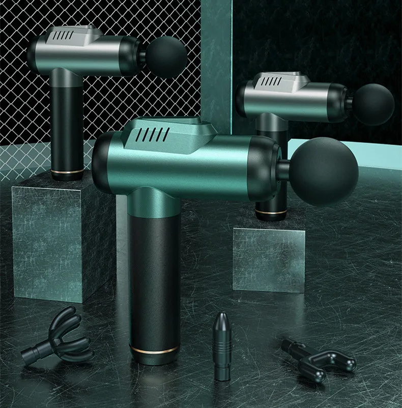 99 Speed Lcd Screen Fascial Gun Vibration Cordless Massager Deep Tissue ...