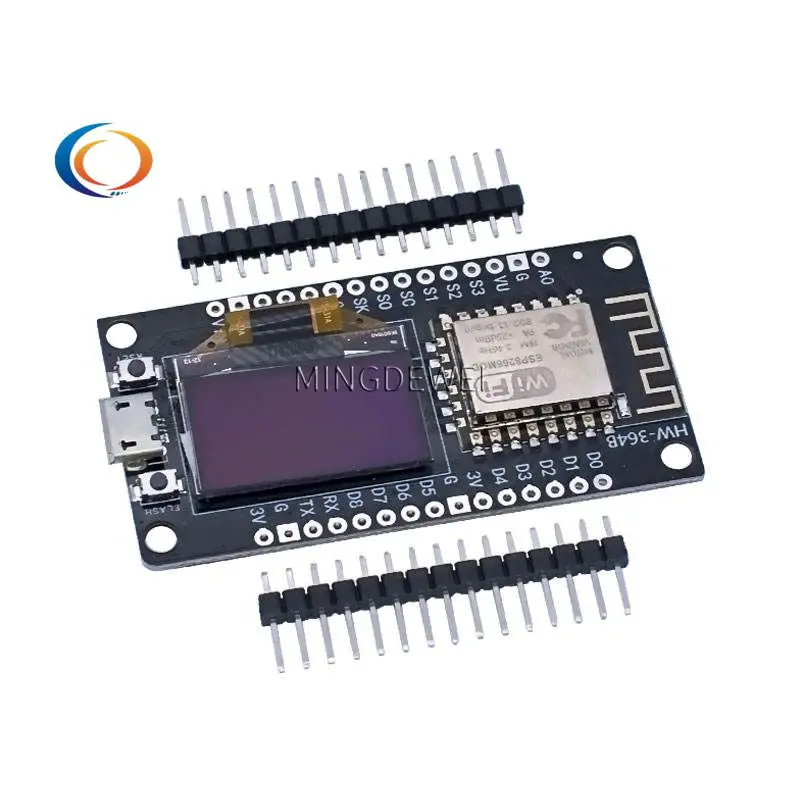 Nodemcu ESP8266 Development Board with 0.96 OLED Display