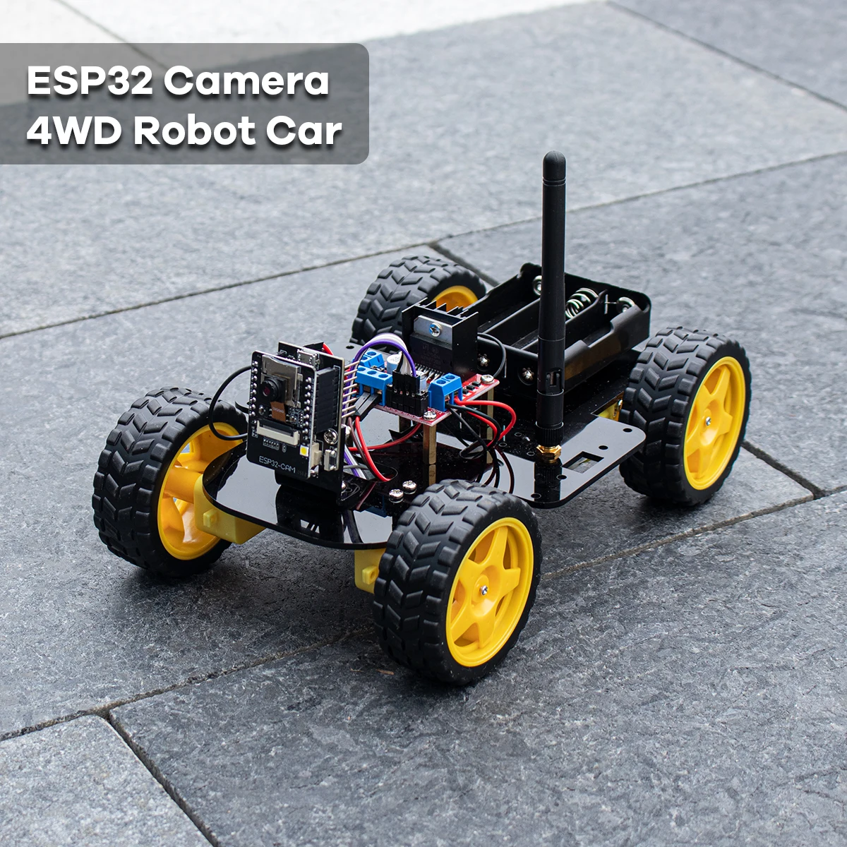 LAFVIN Robot Kit with ESP32 Camera for Arduino Projects - OEM