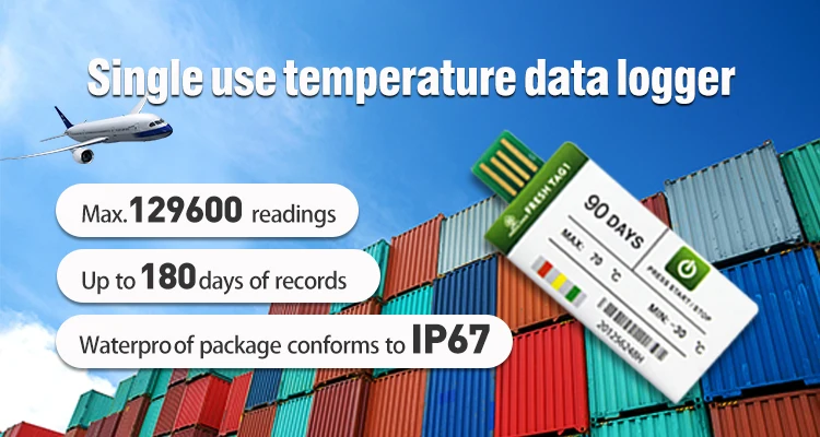 Single Use USB Temperature Datalogger - Reliable & Accurate