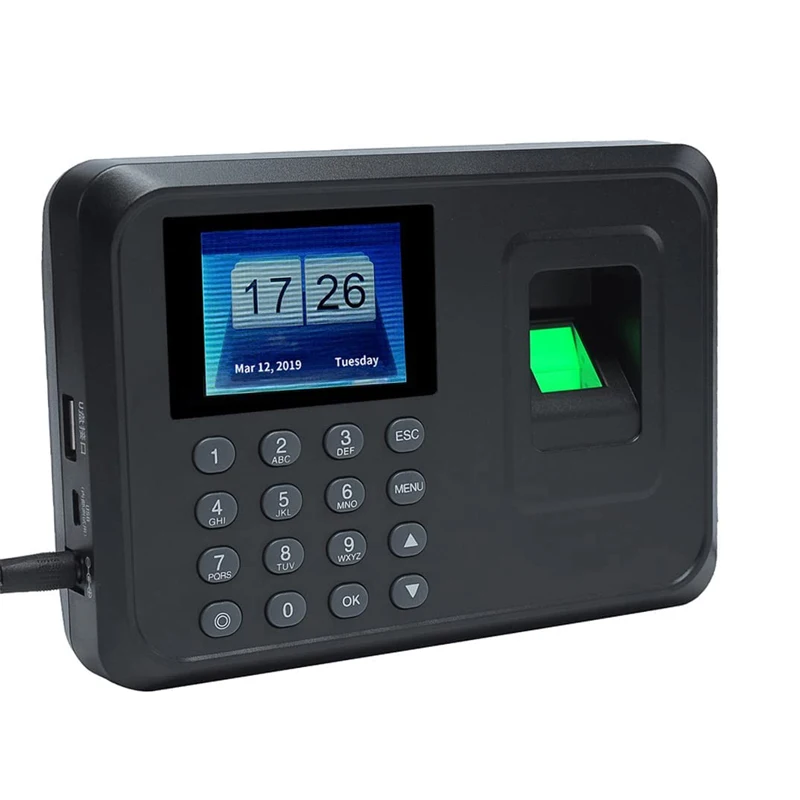 Biometric Fingerprint Time Recording Smart Attendance Clock