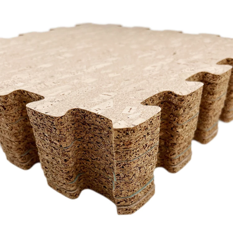 Eco-friendly Cork Floor Mats - Safe & Durable Play Area