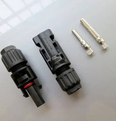 Panel Mount Solar Connector Solar Photovoltaic 4 Bulkhead Pv Connector ...