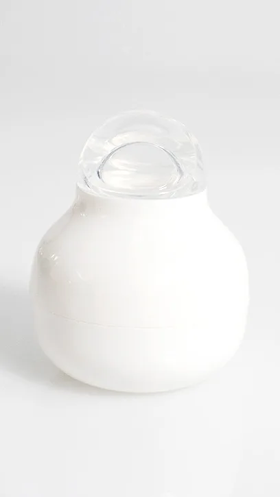 Wholesale Eye Cream Packaging Mini Container White 7g Plastic Cosmetic ...