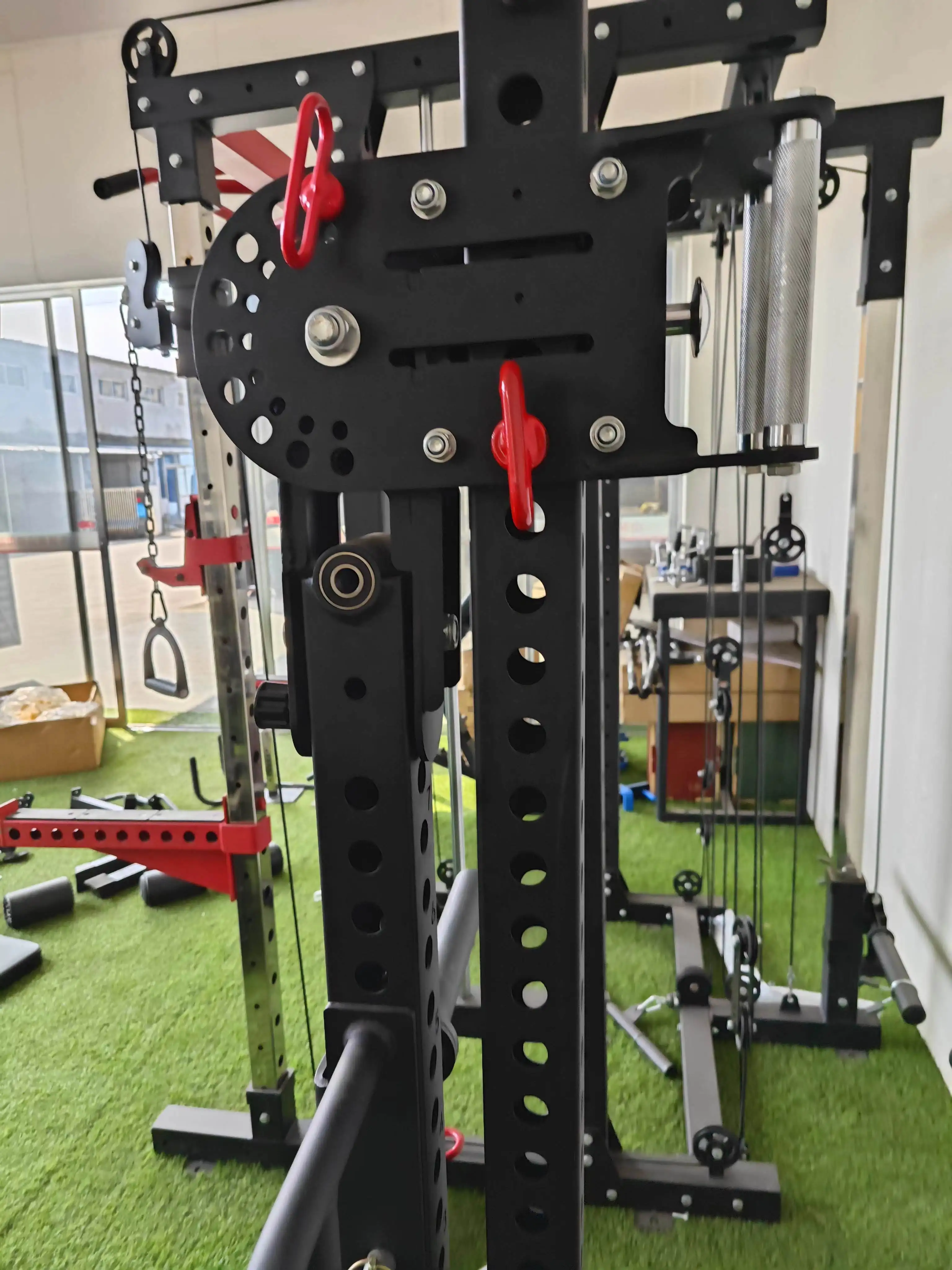 Fitness Rack & Rig Attachments - Free Motions Swing Jammer Arms in Pairs