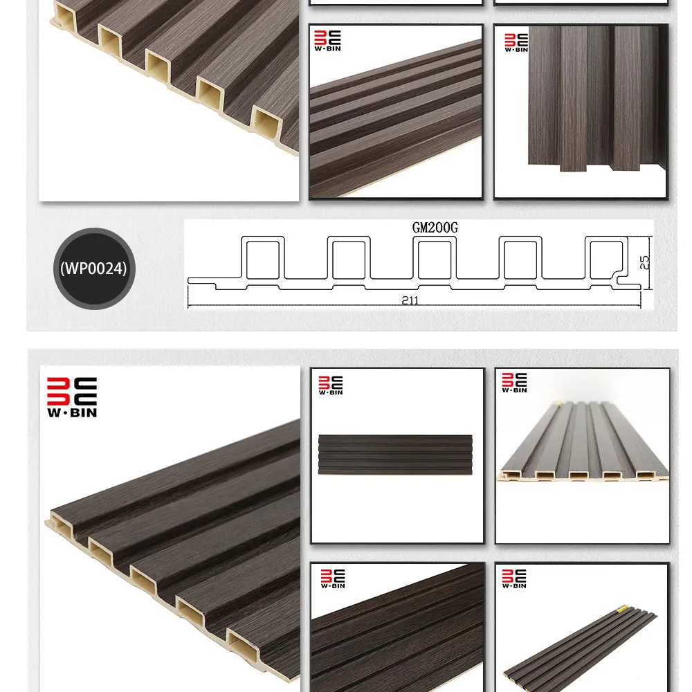 Wangbin WPC Panels - Stylish Soundproof & Heat Insulation
