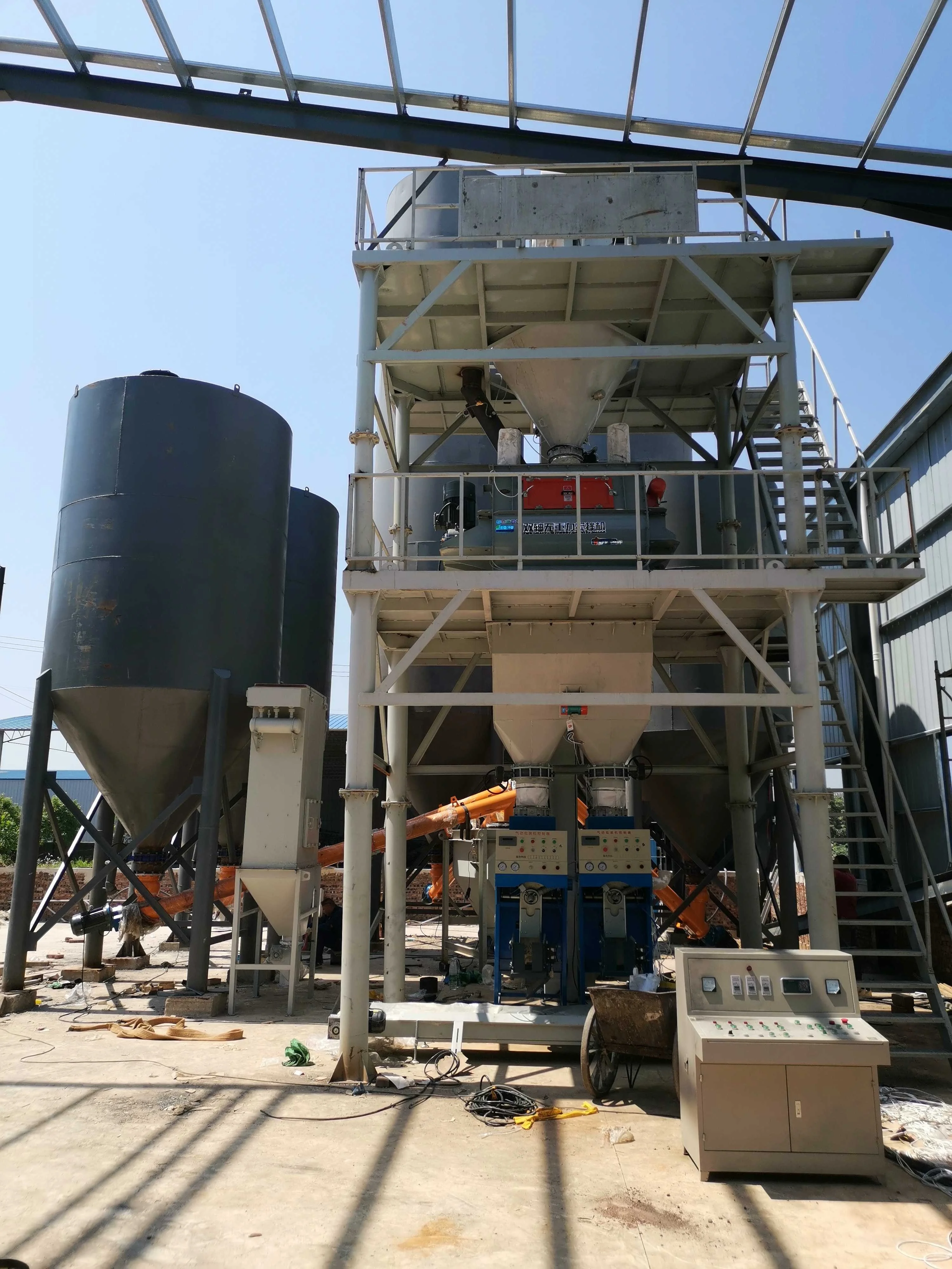 Dry Mix Machines Tower Industrial Grade Dry Mix Mortar and Plaster ...