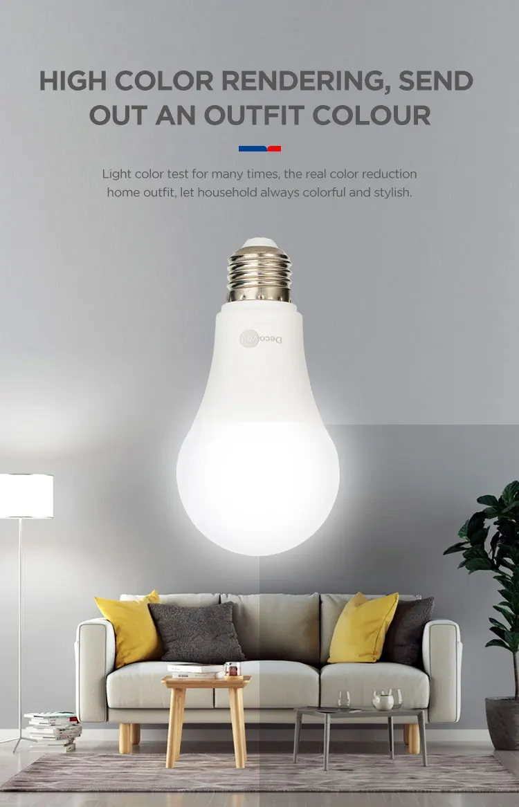 Decovolt High Quality A Bulb 5w 7w 9w 12w 15w 18w 24w E27 Led Light ...