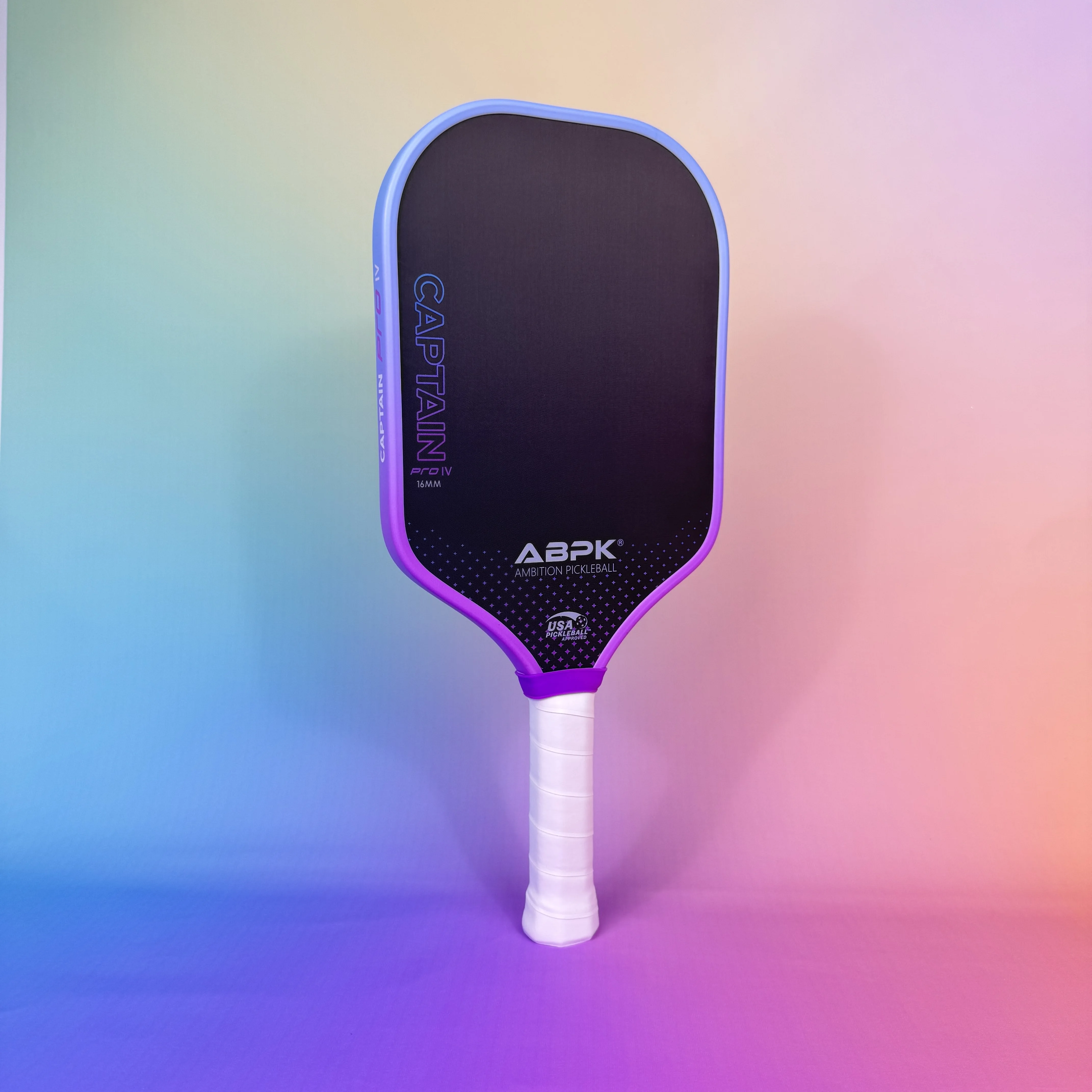 ABPK Captain Pro IV GEN 4 T700 Carbon Fiber 16mm Pickleball Paddle ...