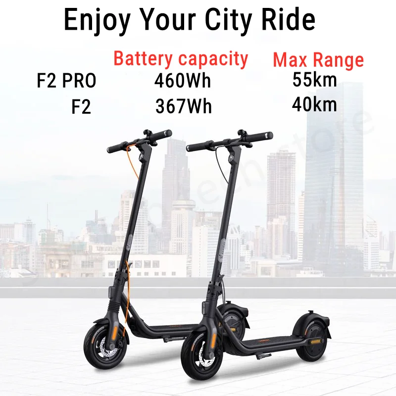 Ninebot de Segway F2 PRO Kickscooter 30 km/h Velocidad Máxima 900W ...