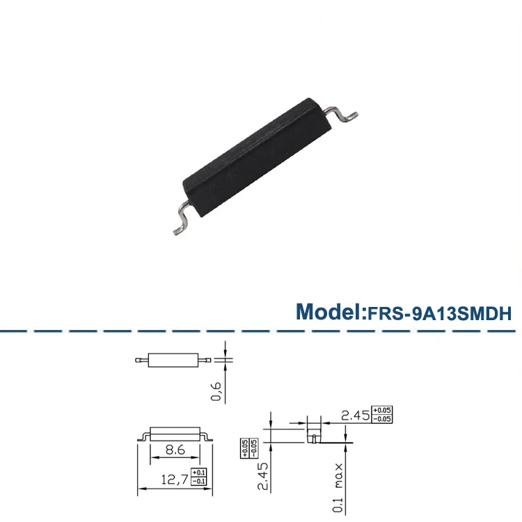 SMD SMT Gull Wing Reed Switch for Reflow Oven - SZFAST