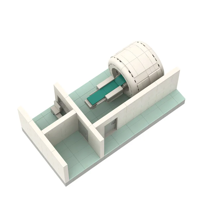Moc Equipment Open Mri Scanner Building Blocks Set - Educational Diy ...