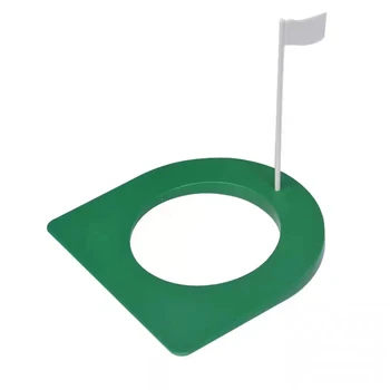 Indoor Plastic Golf Hole Cup Practice Putting Green Flags And Cups ...