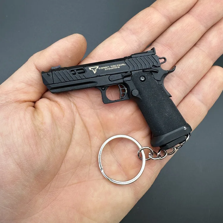 Taran Tactical Combat Master 2011 Gun Model 1:3 70mm Keychains