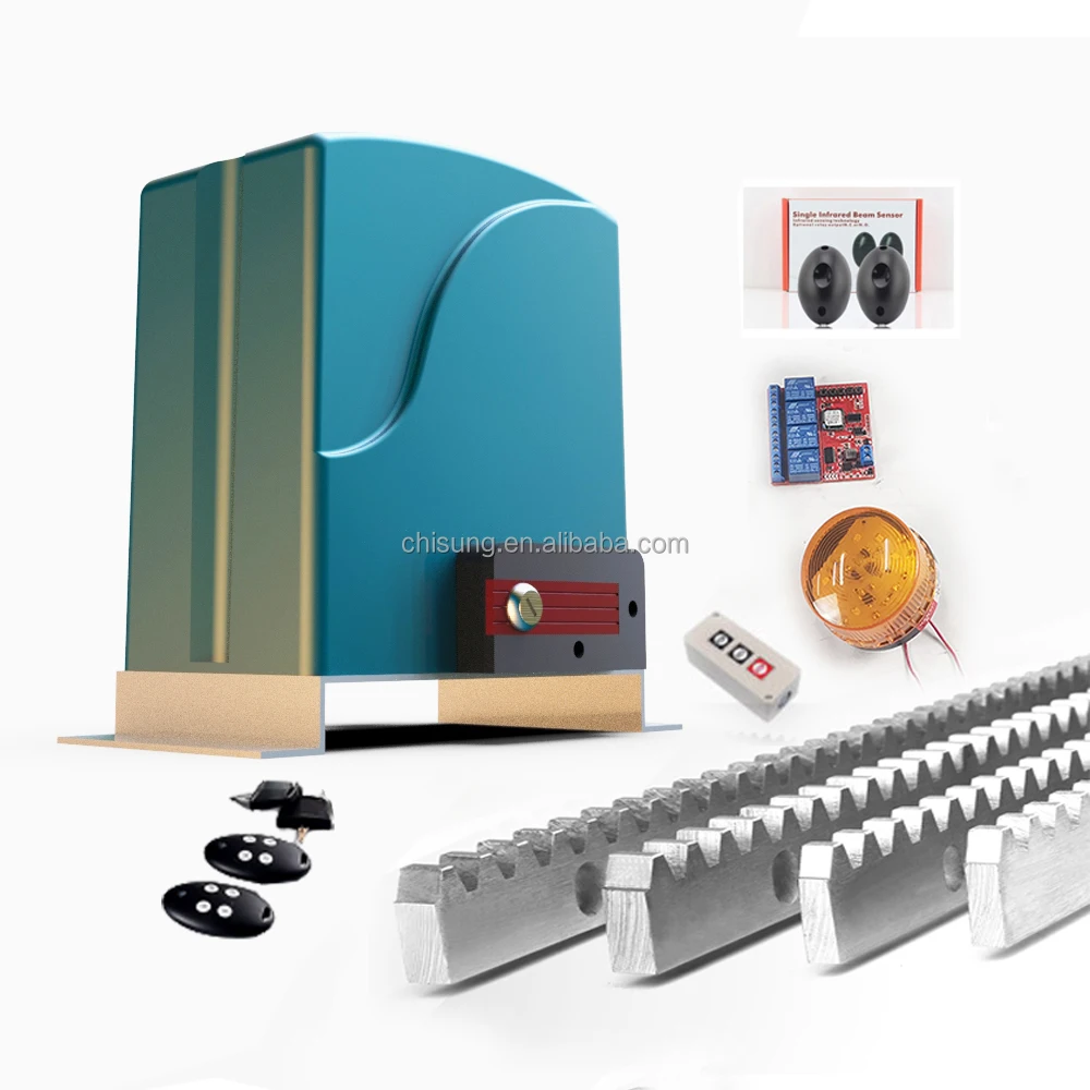 Automatic Sliding Gate Opener Max Gate Weight 500kg Dc Motor With Wifi ...