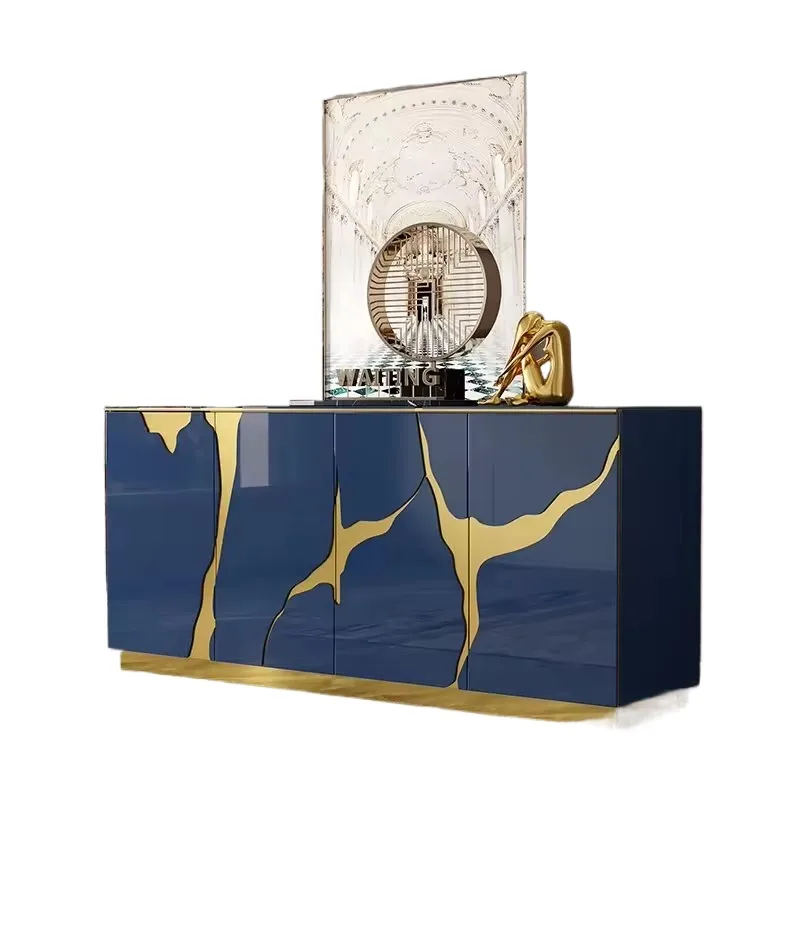 SHIMU modern tv cabinet console Light Luxury sideboard cabinets entry ...