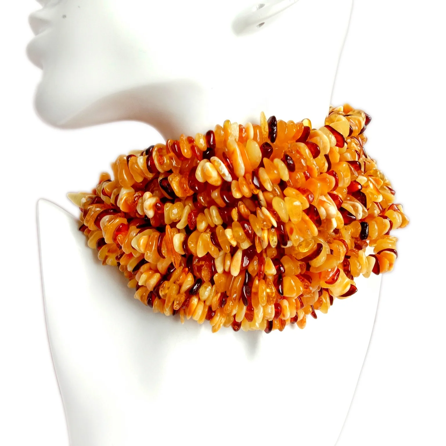 Shop Baltic Amber Chips - Polished Beads with Drilled Holes