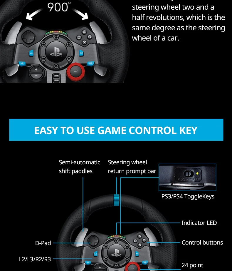 Logitech G29 Driving Force Race Wheel Logitech G Driving Force Shifter ...