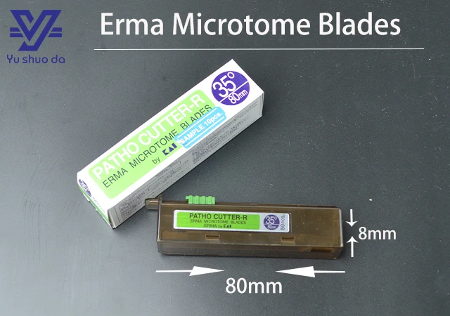 Histology Tissue Disposable Erma Medical Microtome Blade for Lab ...