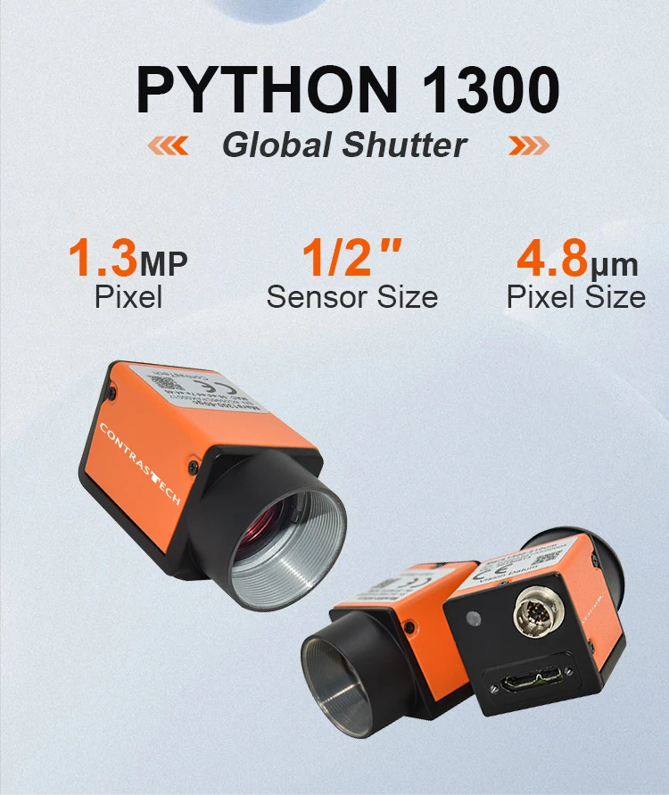 Mars1300-75gm-nir High Spectral Nir 380-1100nm 1.3 Megapixels 75fps Global Shutter Gige ...