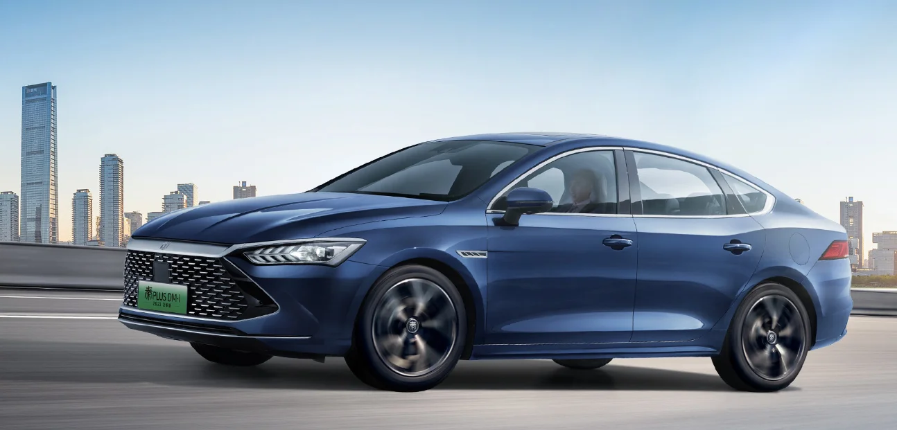 Byd Electric Car Byd Sedan 2024 New Byd Qin Plus Dm-i New Energy ...