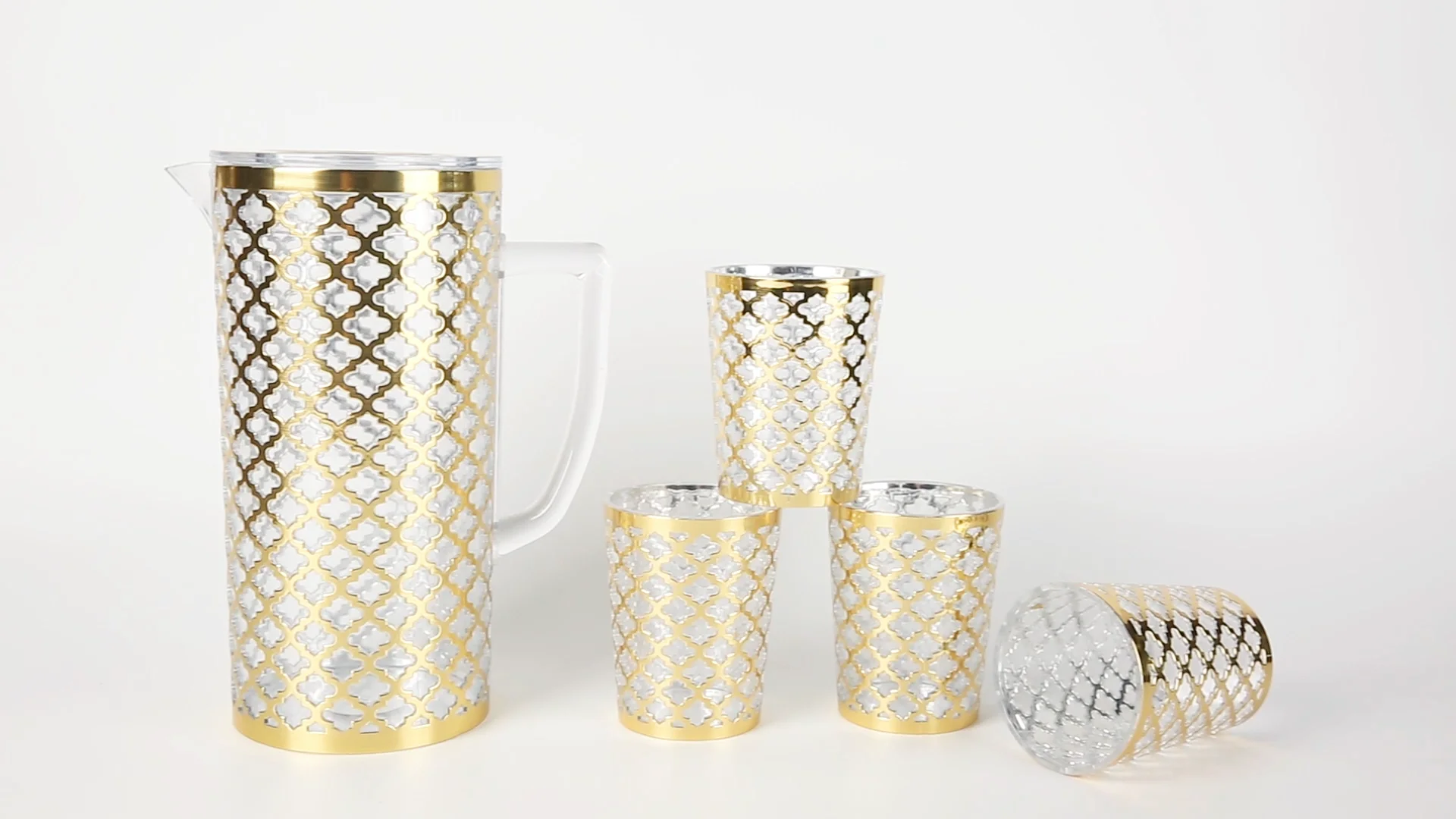 Factory Wholesale Arabic Style Water Jug Durable Water Jug Set 5 Piece ...