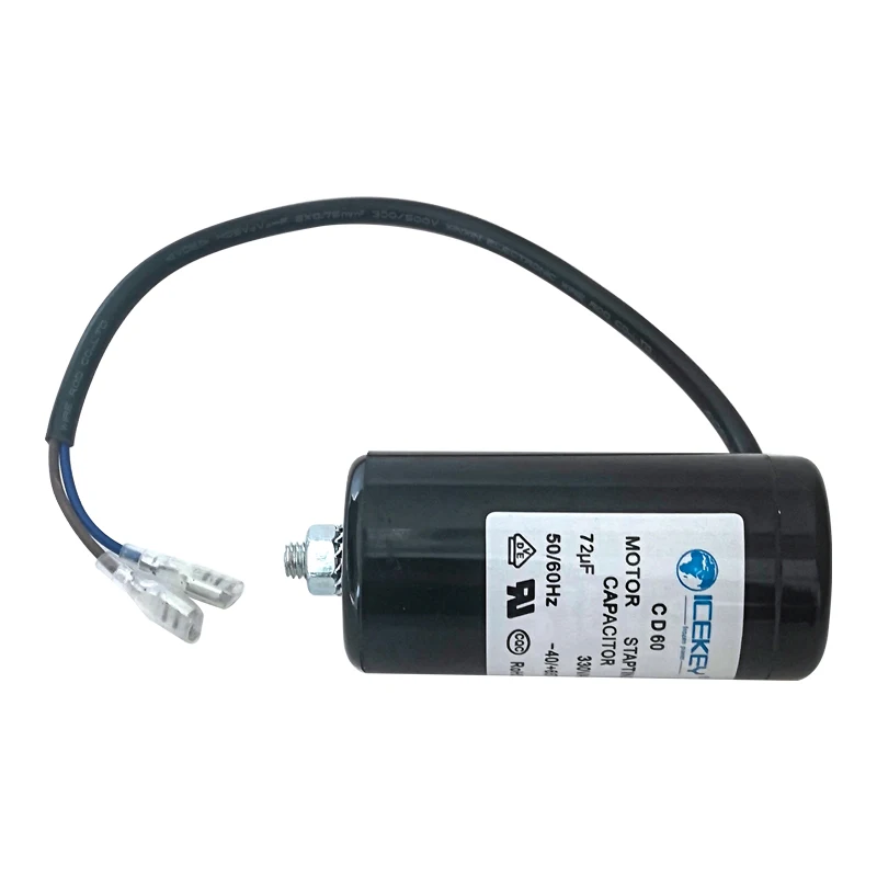 CD60 Engine Starting Capacitor 150 MFD 250 VAC - HVAC Capacitor