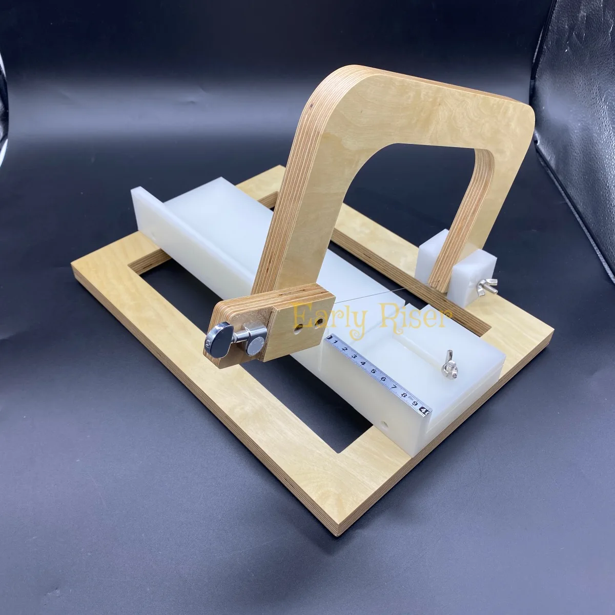 Acrylic Multi-Function Soap Cutter - Adjustable & Durable