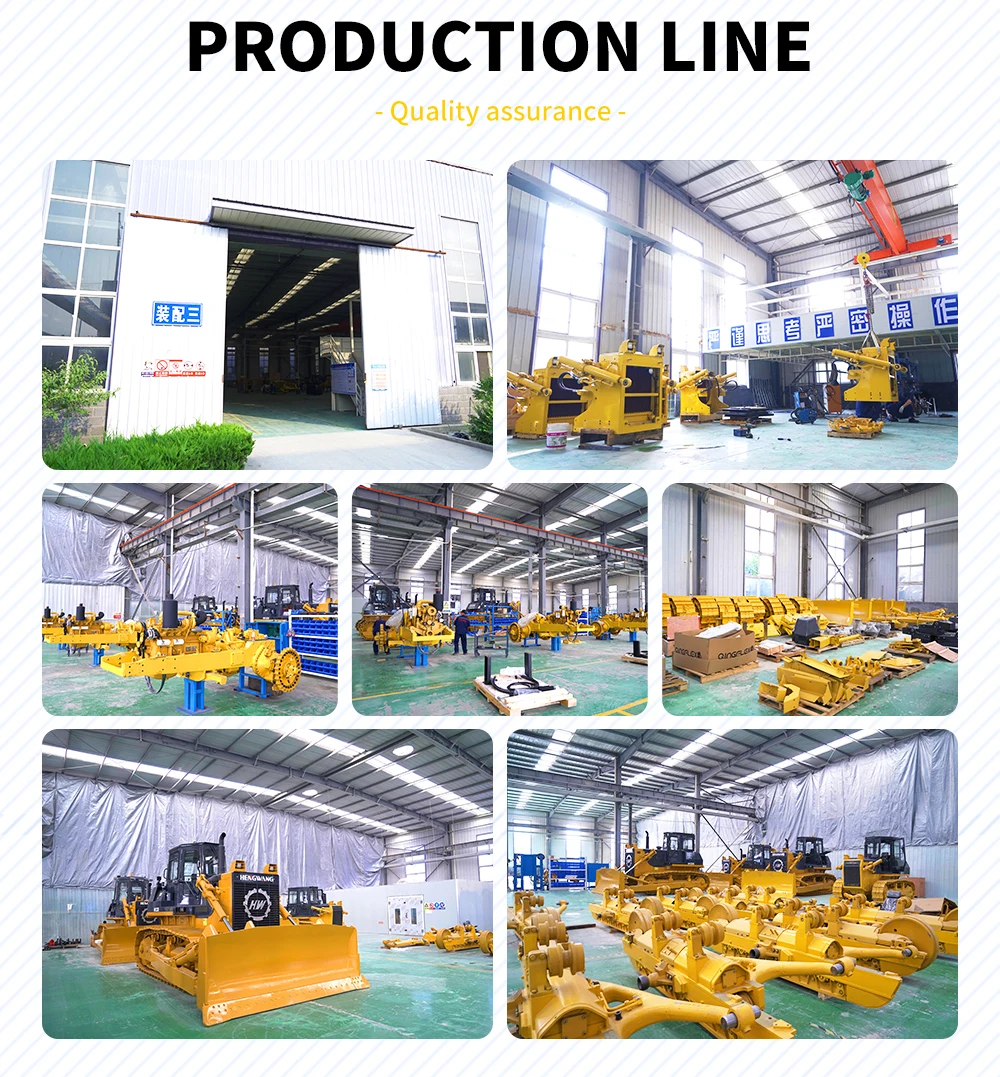130 HP Straight Shovel Crawler Bulldozer - High Efficiency