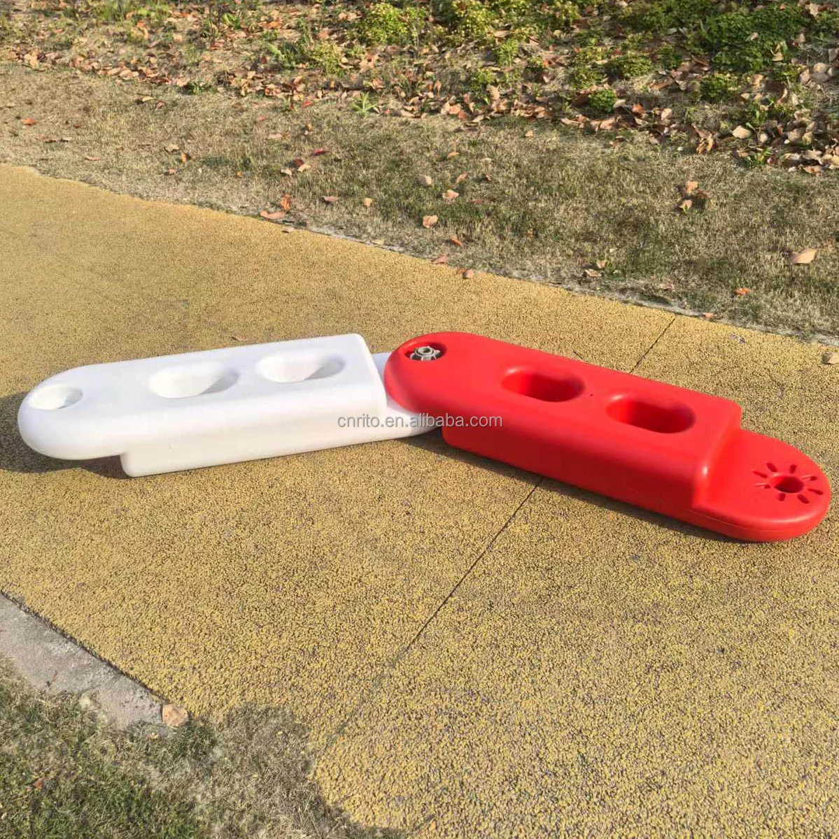 Plastic Water Barrier - Durable Protection for Karting