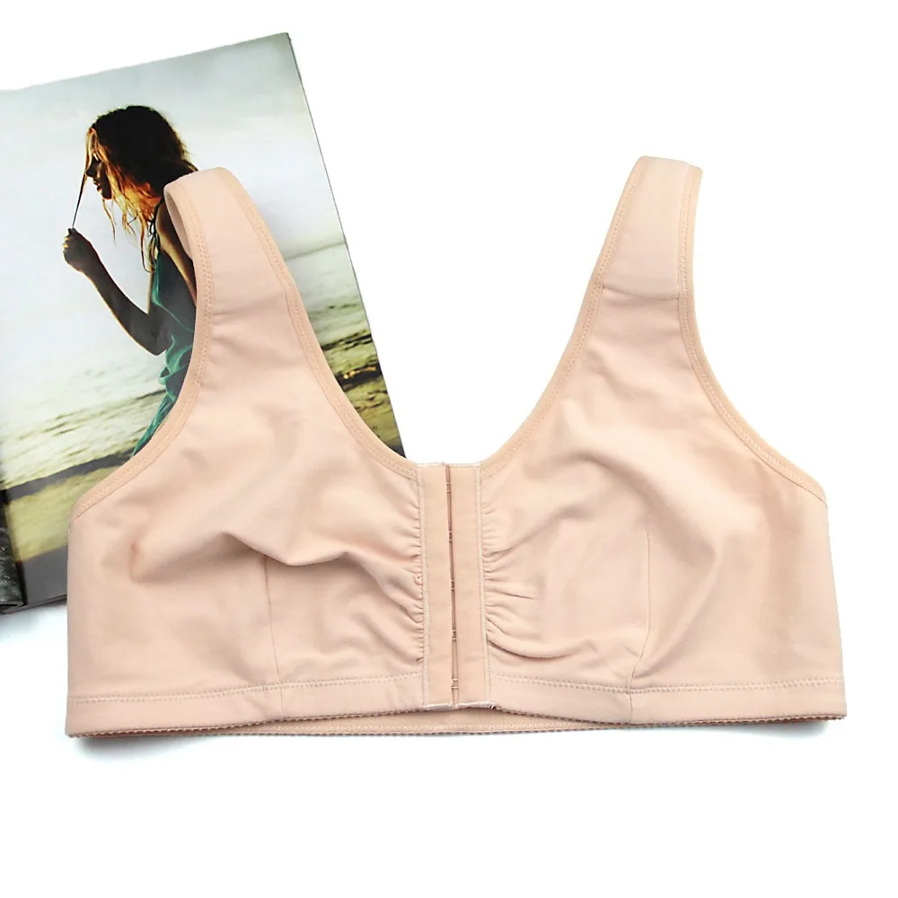 Soft Mastectomy Bra with Wide Strap Pocket - COZY Comfort