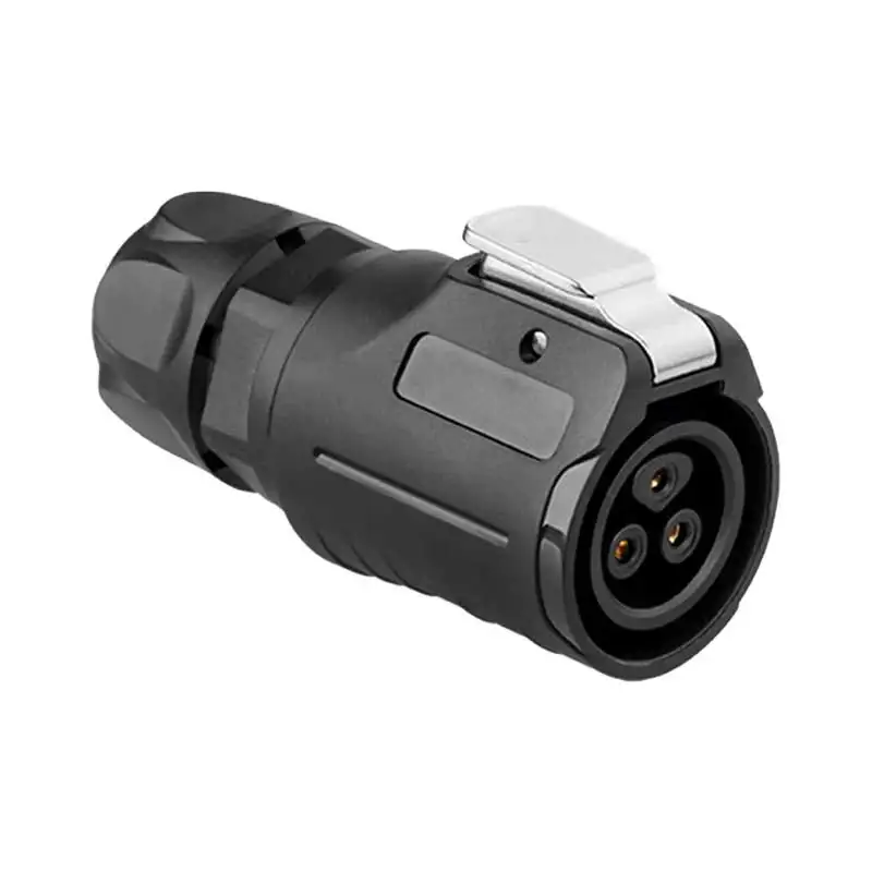 Oswell 3 Pin Electrical Socket Waterproof Automotive 12v Power Cable ...