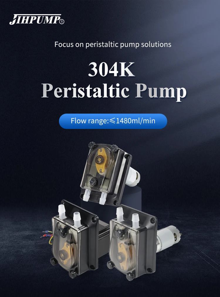 JIHPUMP Berverage Coffee Machine - Peristaltic Pump 12V 24V