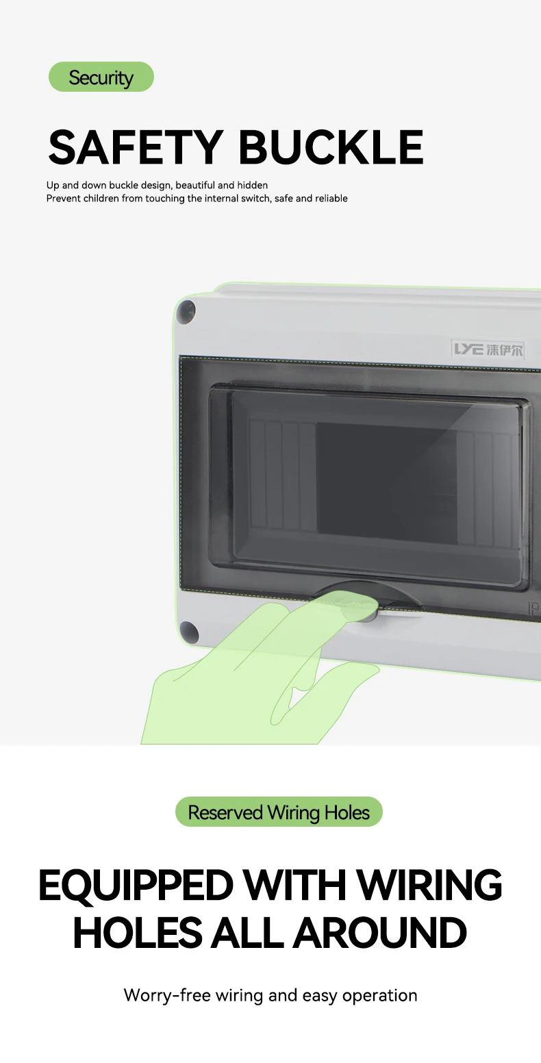 HT 5 8 12 15 18 24way IP65 Waterproof Dustpoof Outdoor Surface Flush ...