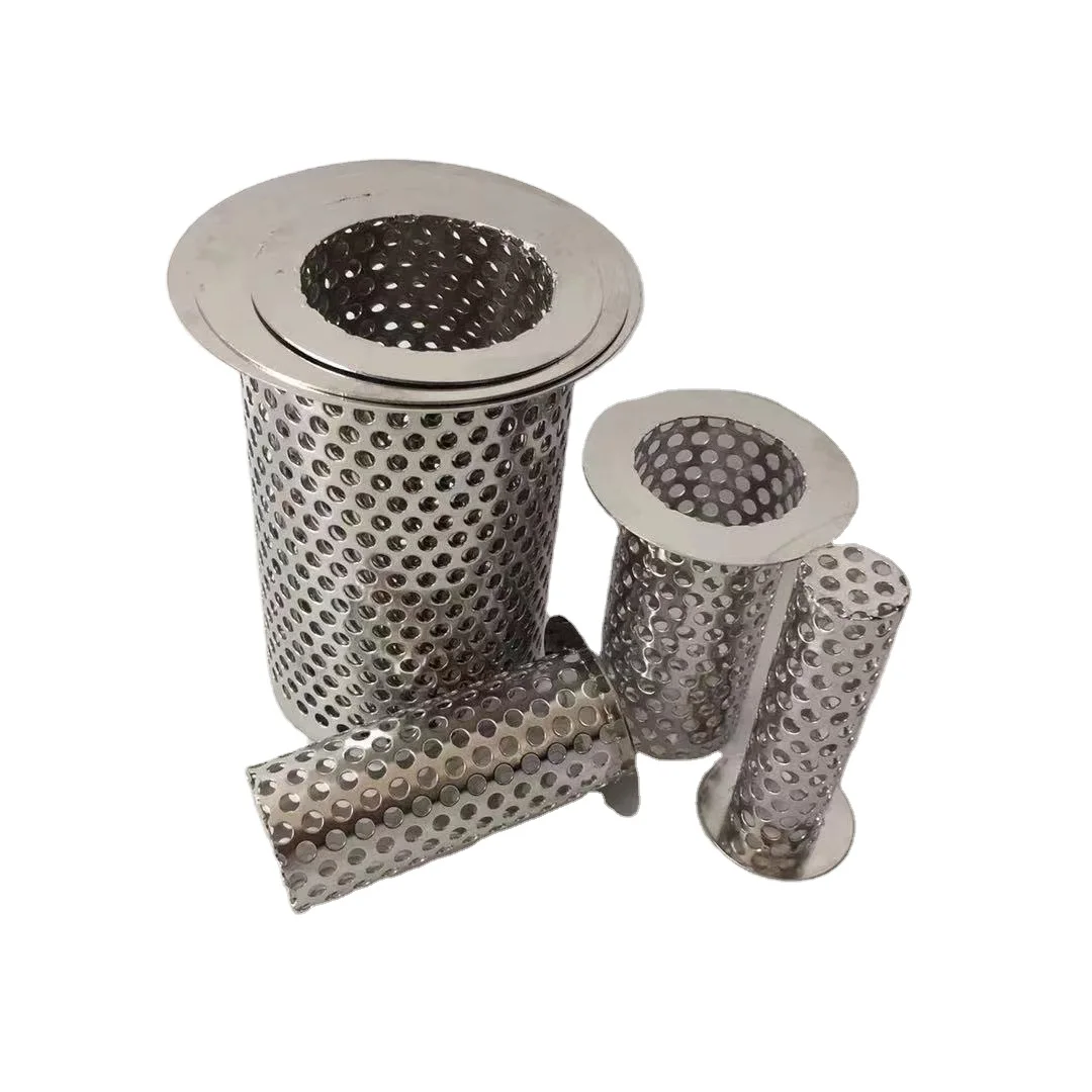 Stainless Steel Perforated Metal Mesh Tube Filter Basket| Alibaba.com
