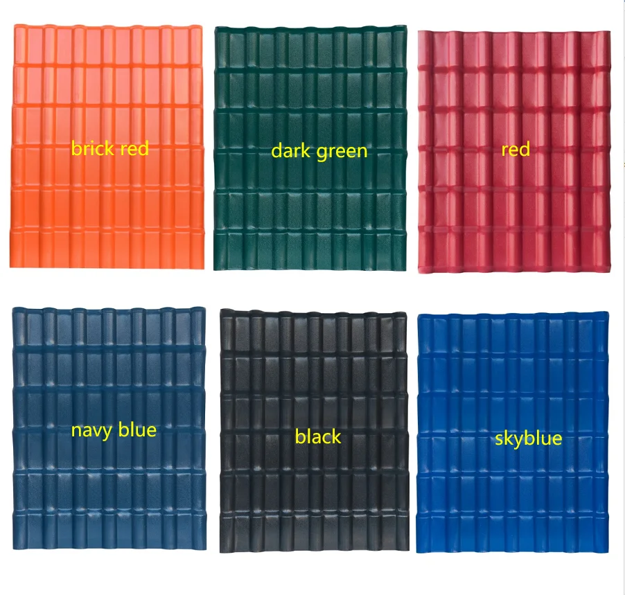 Synthetic Resin Tile Colonial Upvc Roof Tile| Alibaba.com