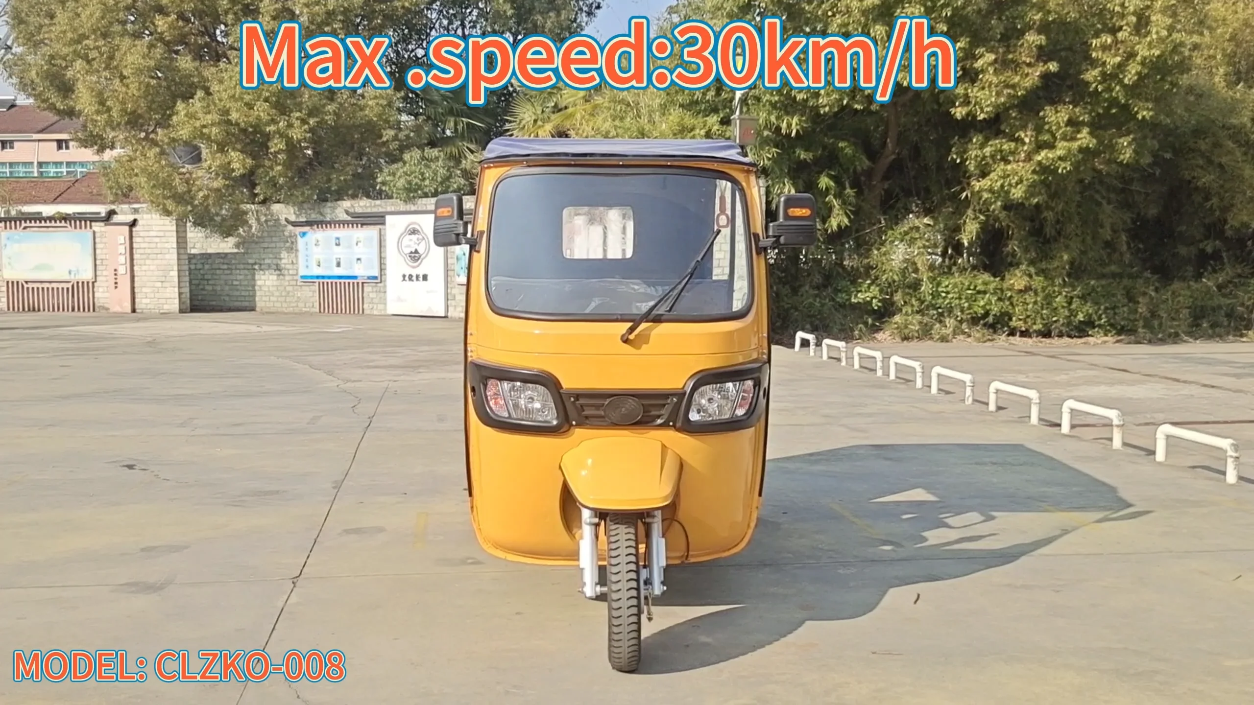 Chang Li New Energy E Rickshaw Vehicle Supply Popular Electric Tuktuk ...