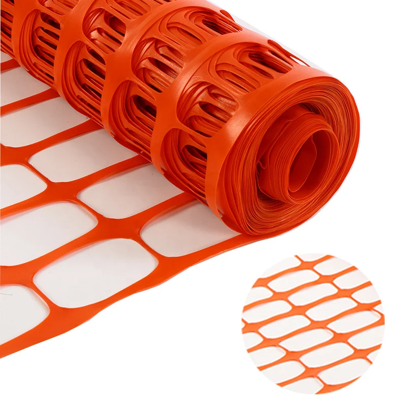 1*50M Orange Safety Barrier Mesh for Construction Sites