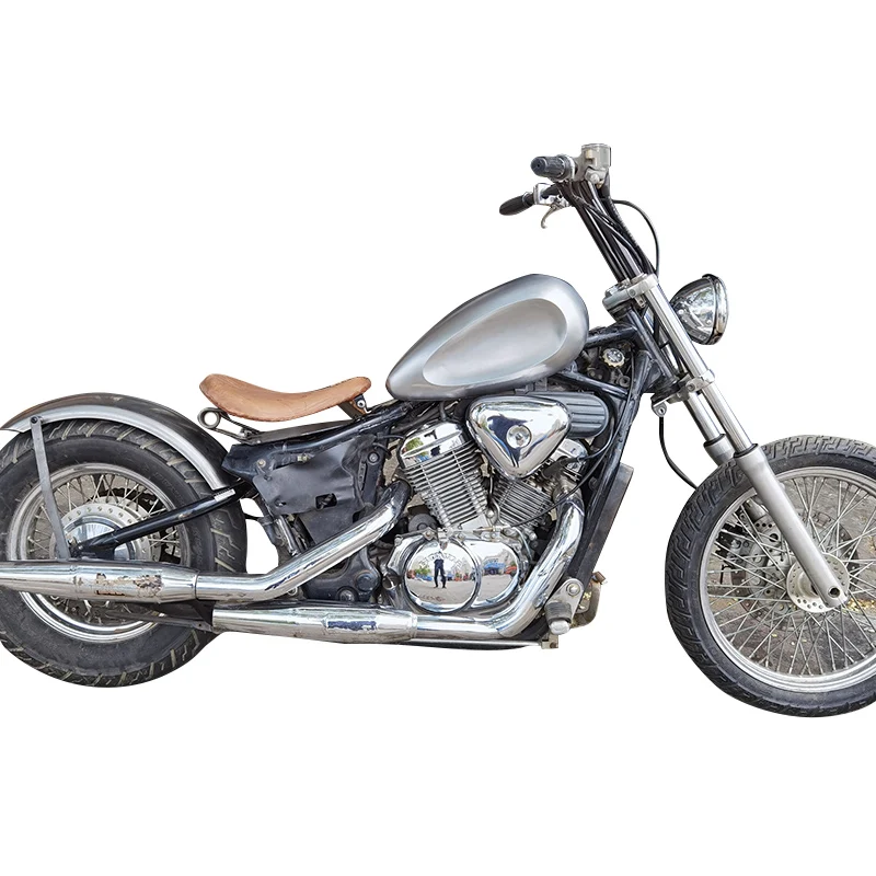 Dished Frisco 15L Peanut Gas Tank for Harley - Durable Motorcycle Fuel ...