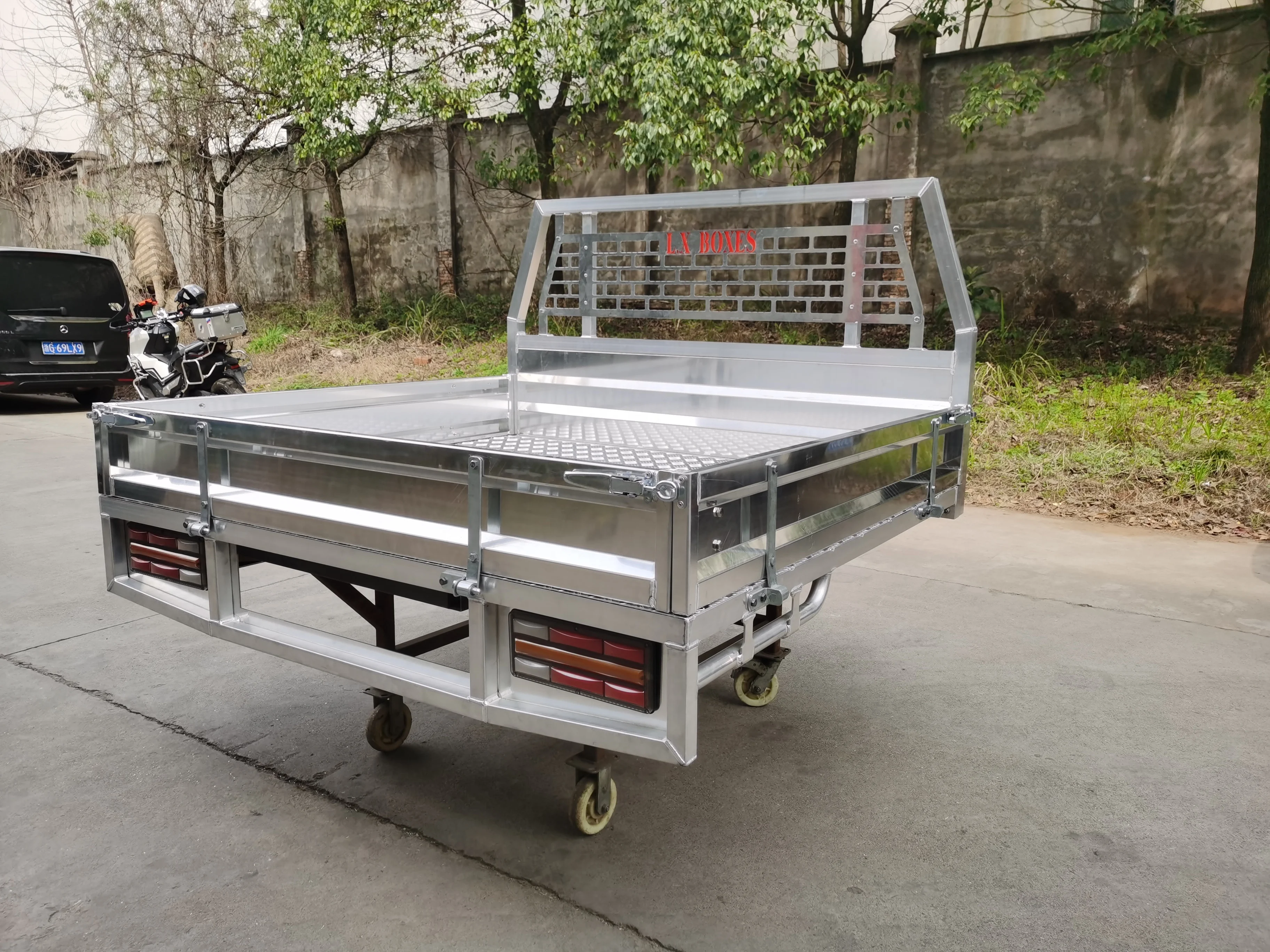 Aluminum Pickup UTE Tray Body With Powder Coating Black| Alibaba.com
