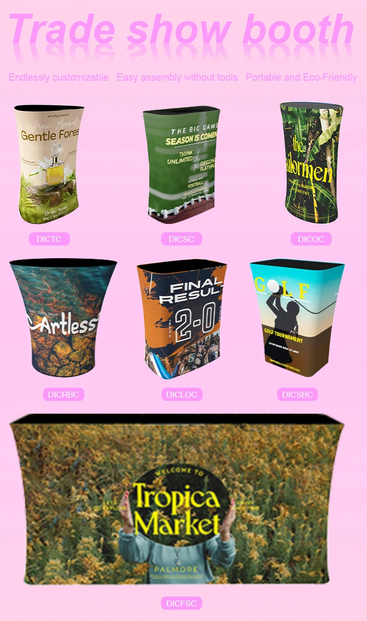 Sense Portable Store Display Table Promotional Table Trade Counter ...