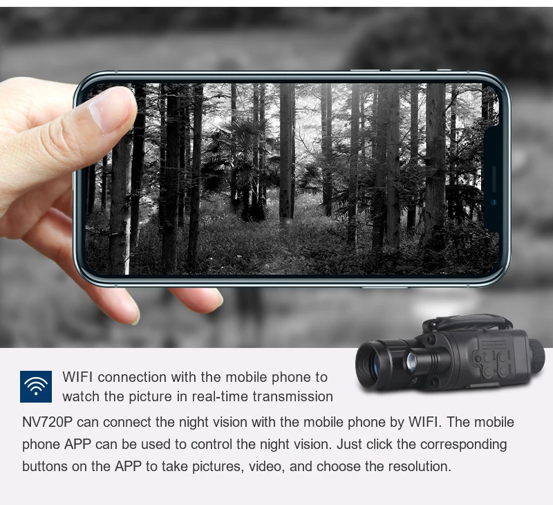 1000 Feet Nohawk Night Devices Thermal Scope Night Vision Hunting ...