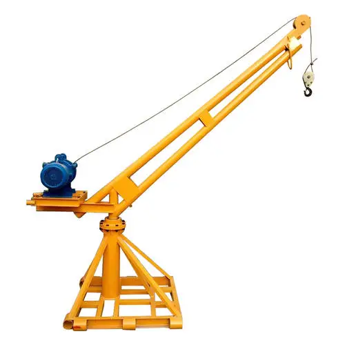 Mini crane 500kg gear box motor crane| Alibaba.com