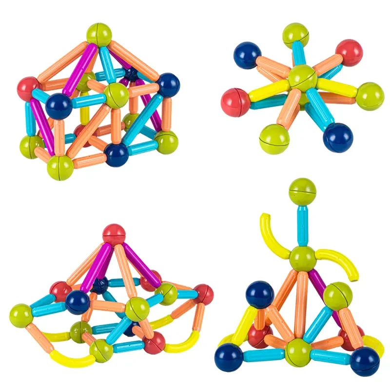 2023 Baby Large Particles Plastic Building Blocks Kids Educational Toys ...