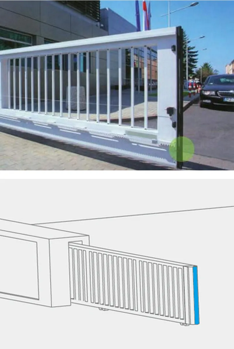Safety Edge Sensor for Sliding Gates and Roller Doors