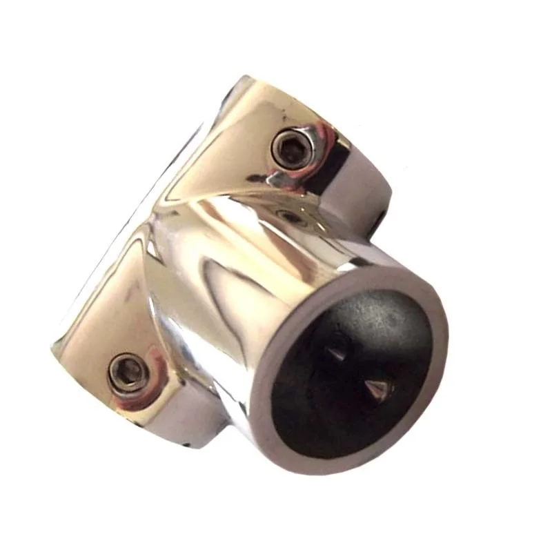90 Right Angle Tee Fitting Joint 22mm Awning Ship Stainless Steel ...