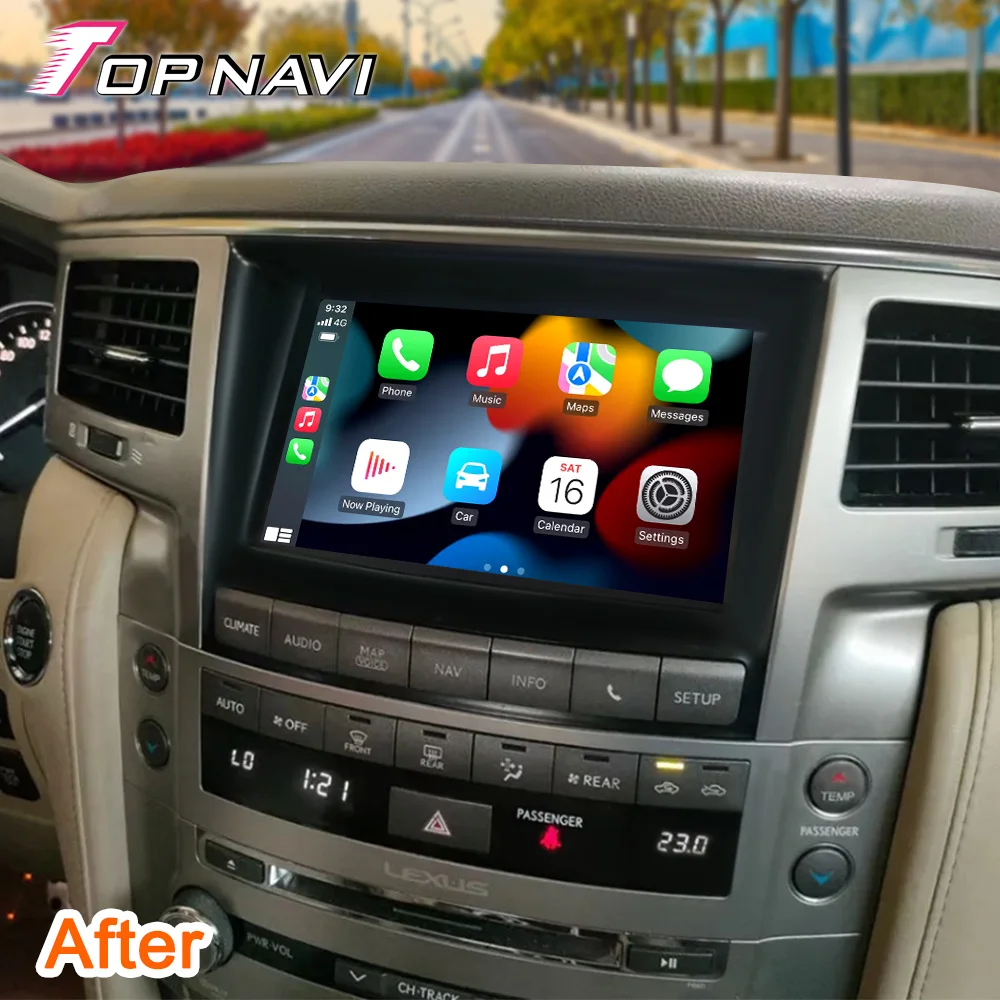 Lexus LX570 Touch Screen Navigation Car Stereo Radio 2008-2021 with ...