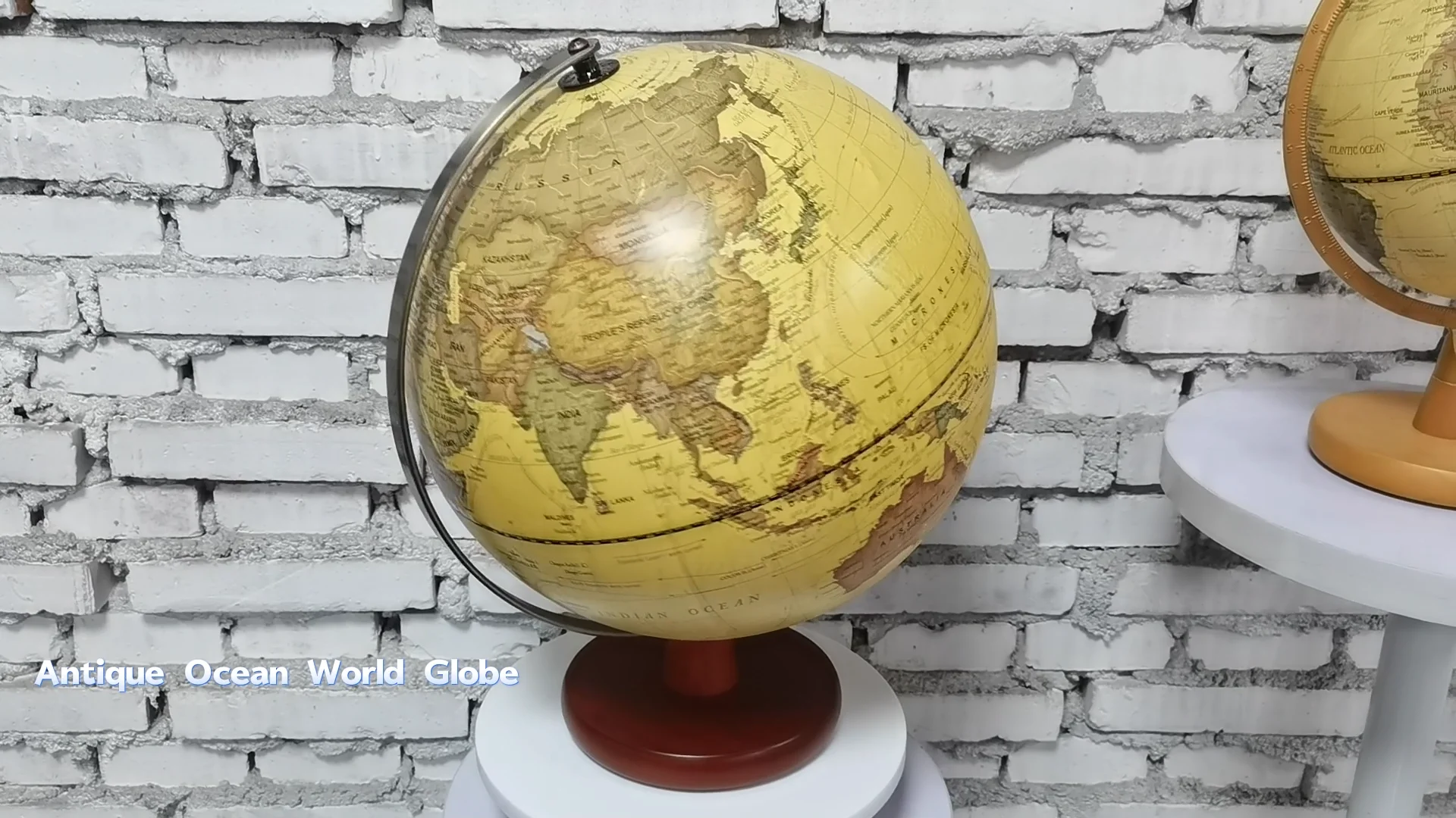 Teaching Resource World Map Heritage Antique Ocean Globe Antique Ocean Globe World Globe - Buy ...